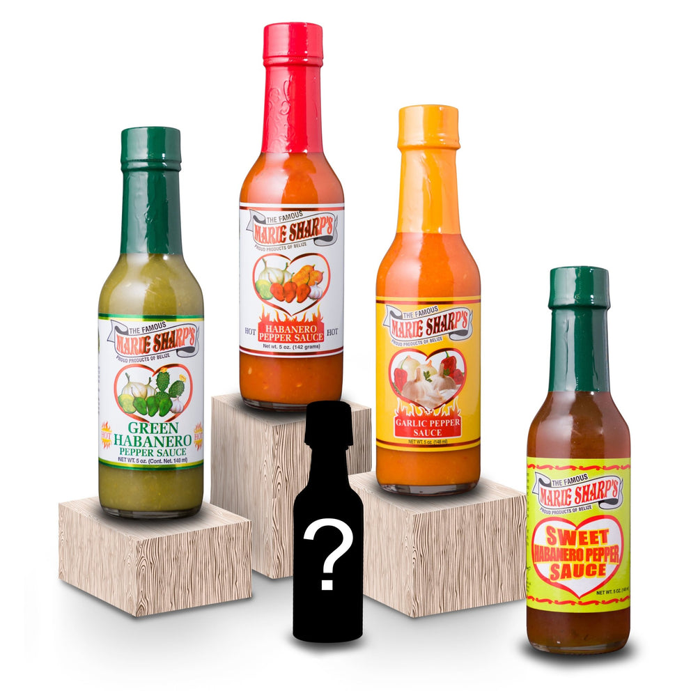 Marie Sharp's Garlic Habanero Pepper Sauce 10 ounce Pack of Three – The ...